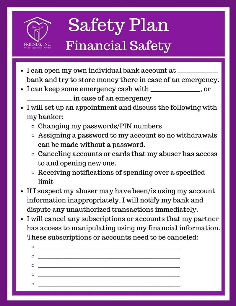 Safety Plan – Friends, Inc.