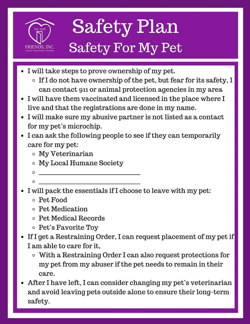 Safety Plan – Friends, Inc.